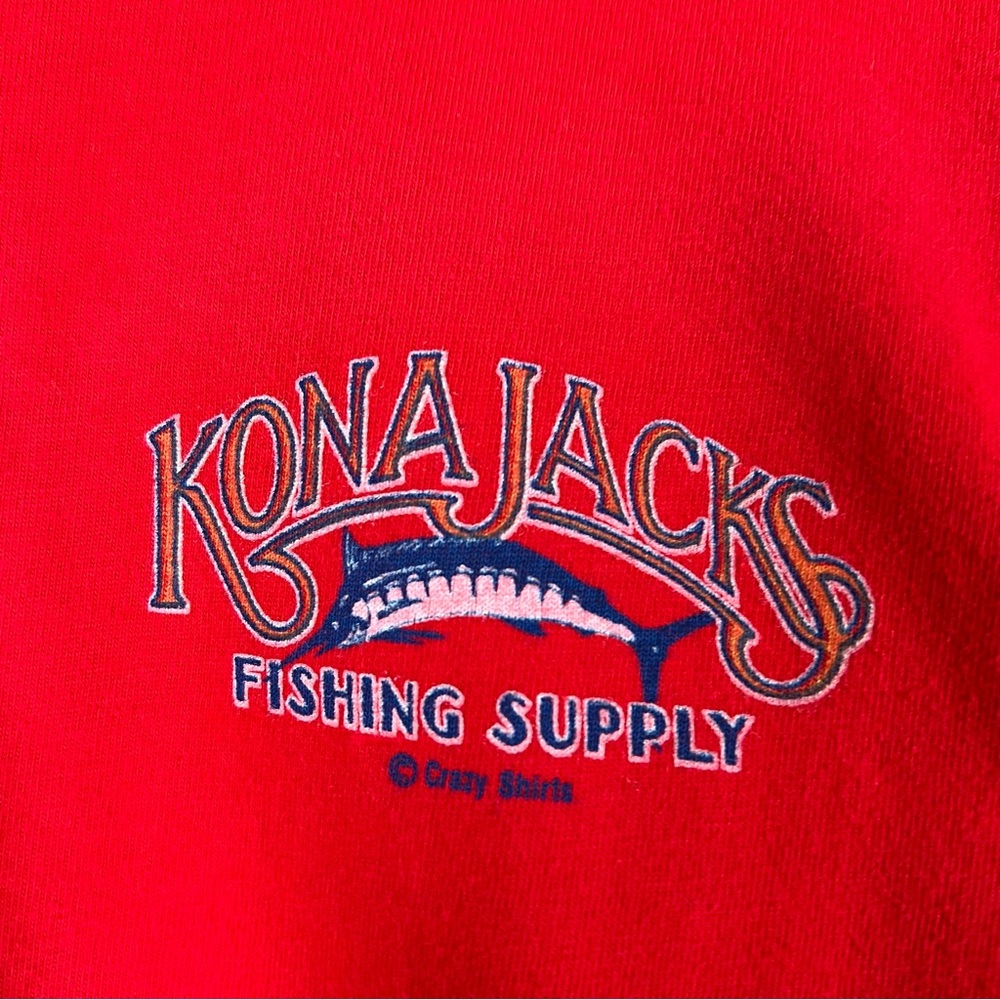 Vintage 1980s Kona Jacks Fish X Crazy Shirt Hawaii Lo… - Gem